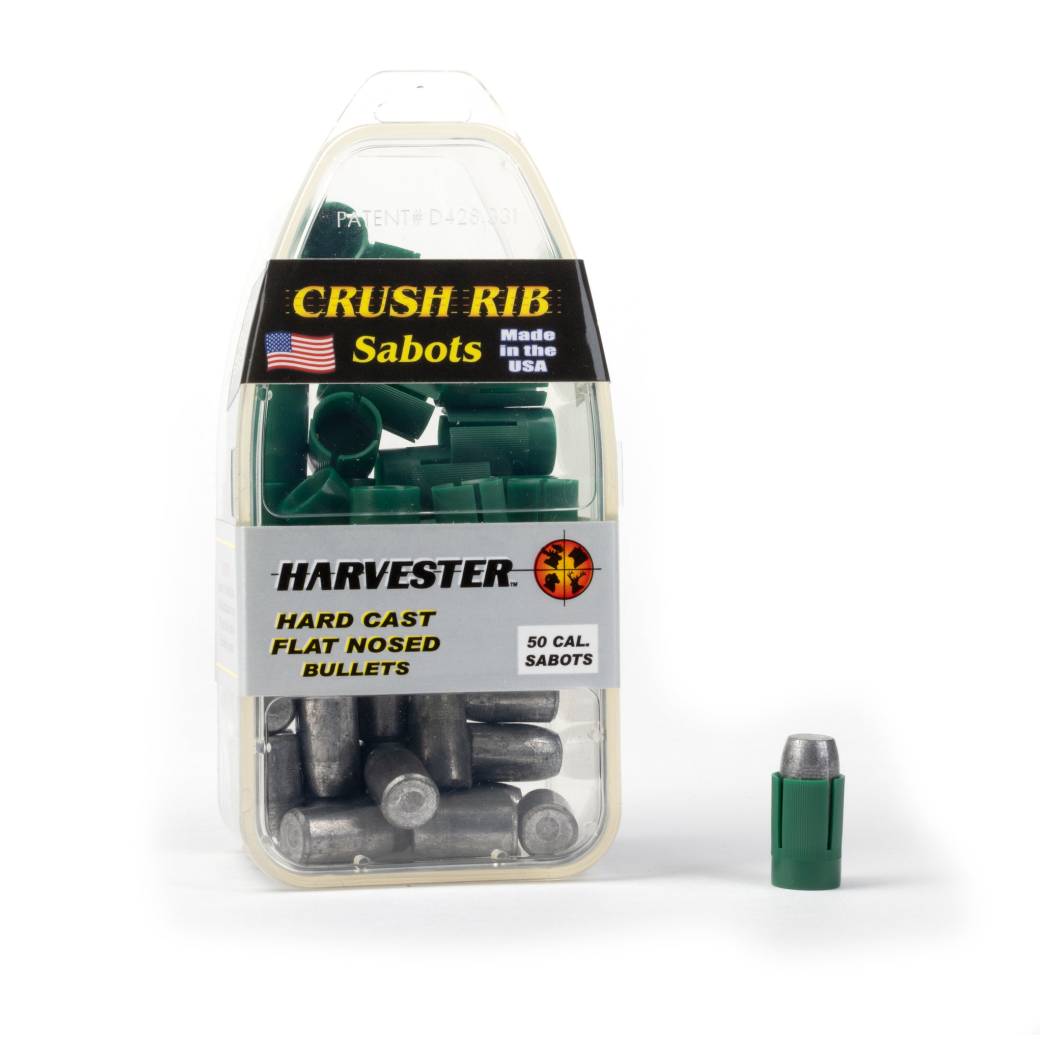 Hard Cast Bullets & Sabots - 50 Caliber - 280 Grain .429 Caliber Bulle ...