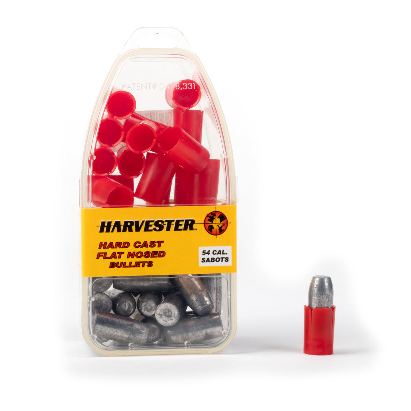 Hard Cast Bullets & Sabots - 54 Caliber - 400 Grain .451 Caliber Bulle ...
